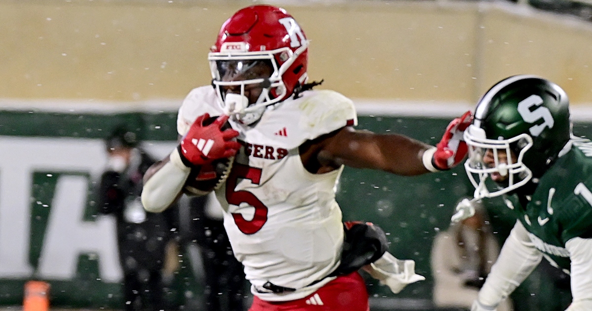 Greg Schiano reveals RB Kyle Monangai will opt out of Rate Bowl vs ...