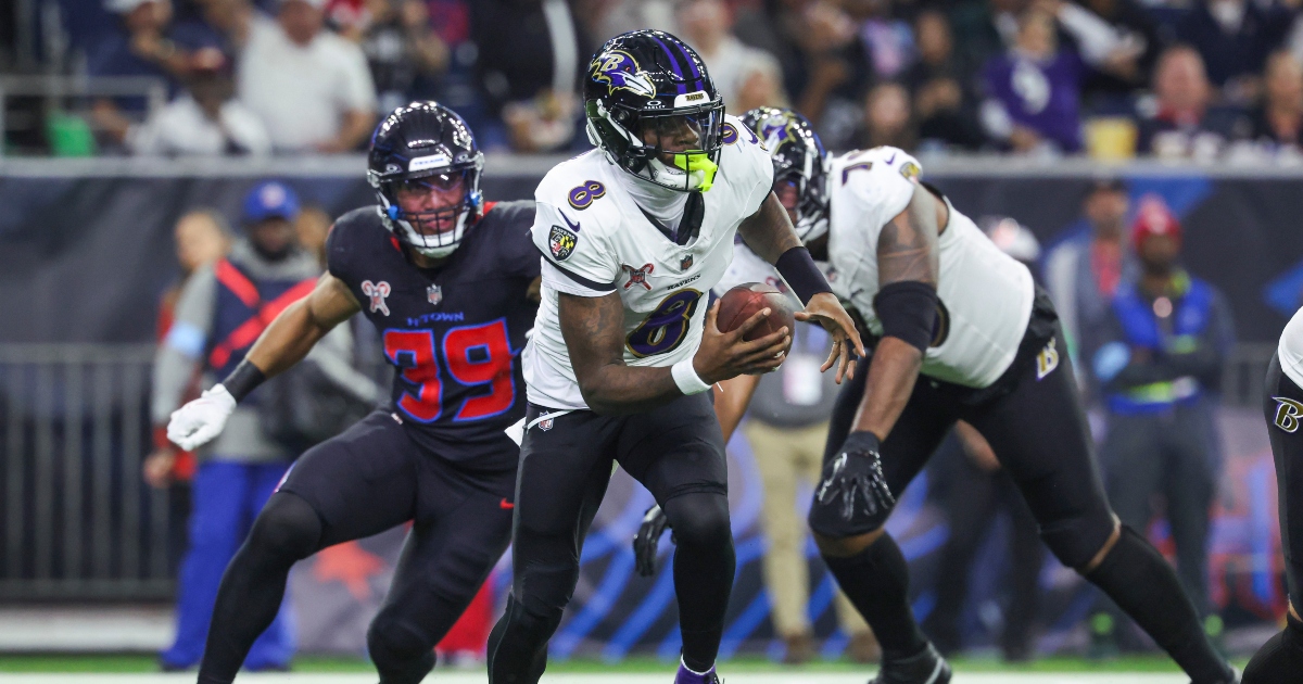Lamar Jackson passes Michael Vick to become all-time NFL leader in QB ...