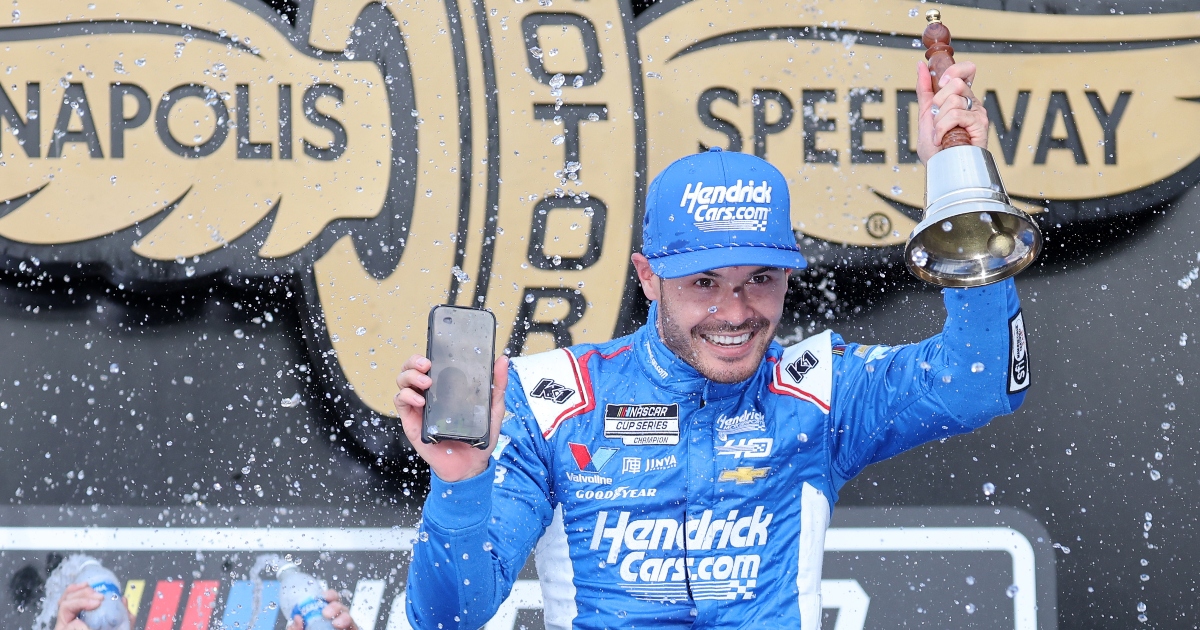 Kyle Larson wins $100,000 in Australia’s richest sprint car race