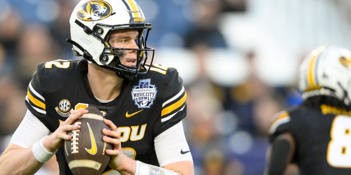 Brady Cook describes the importance of ending Missouri career with a ...