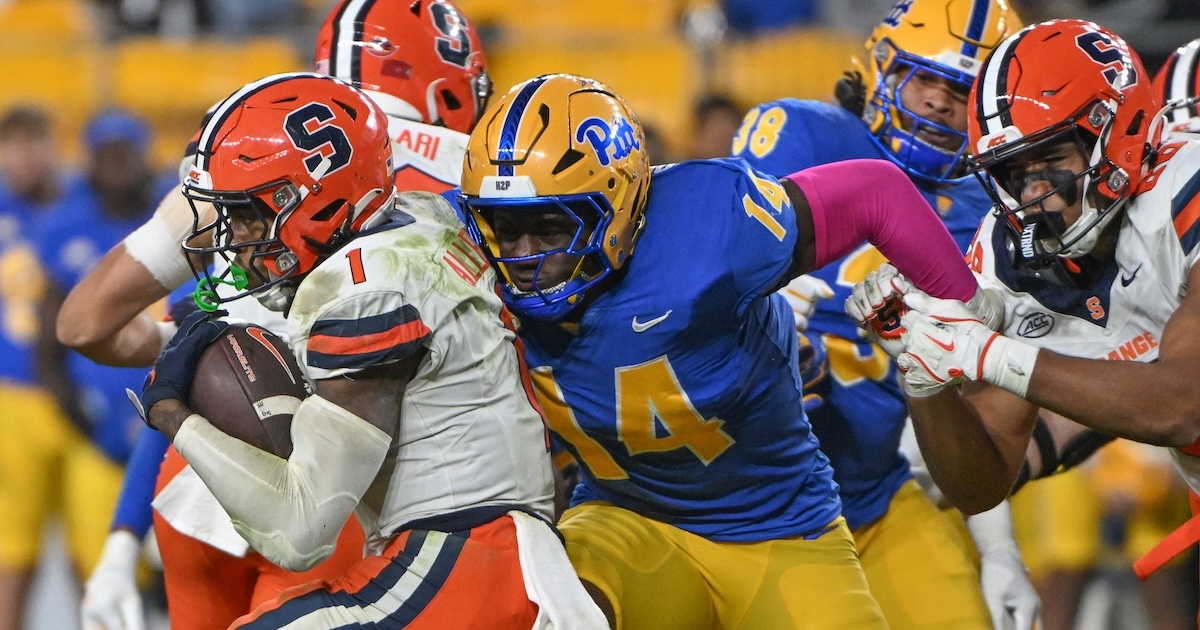 Pittsburgh EDGE Chief Borders re-enters NCAA transfer portal - On3