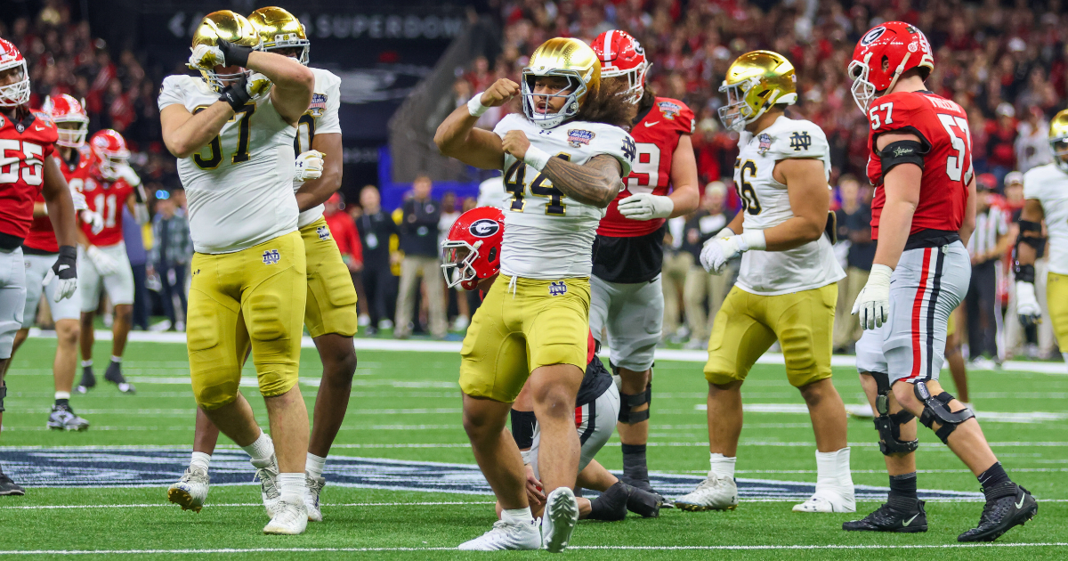 Georgia vs. Notre Dame Game Balls