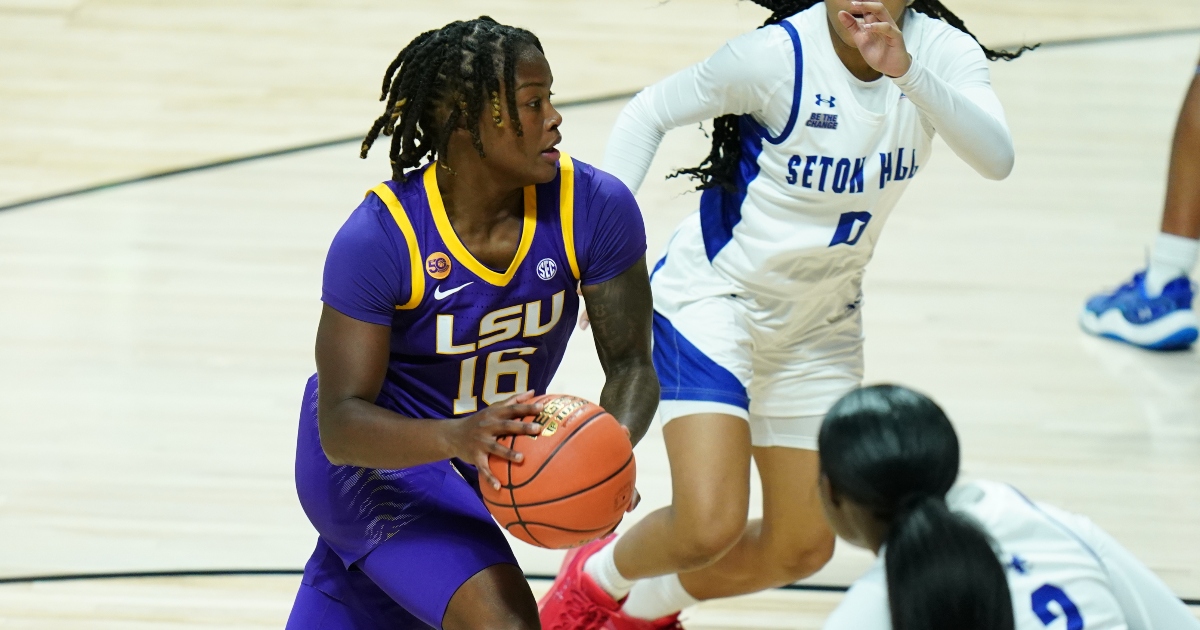 Kailyn Gilbert hits buzzer beater, gifts LSU victory over Tennessee - On3