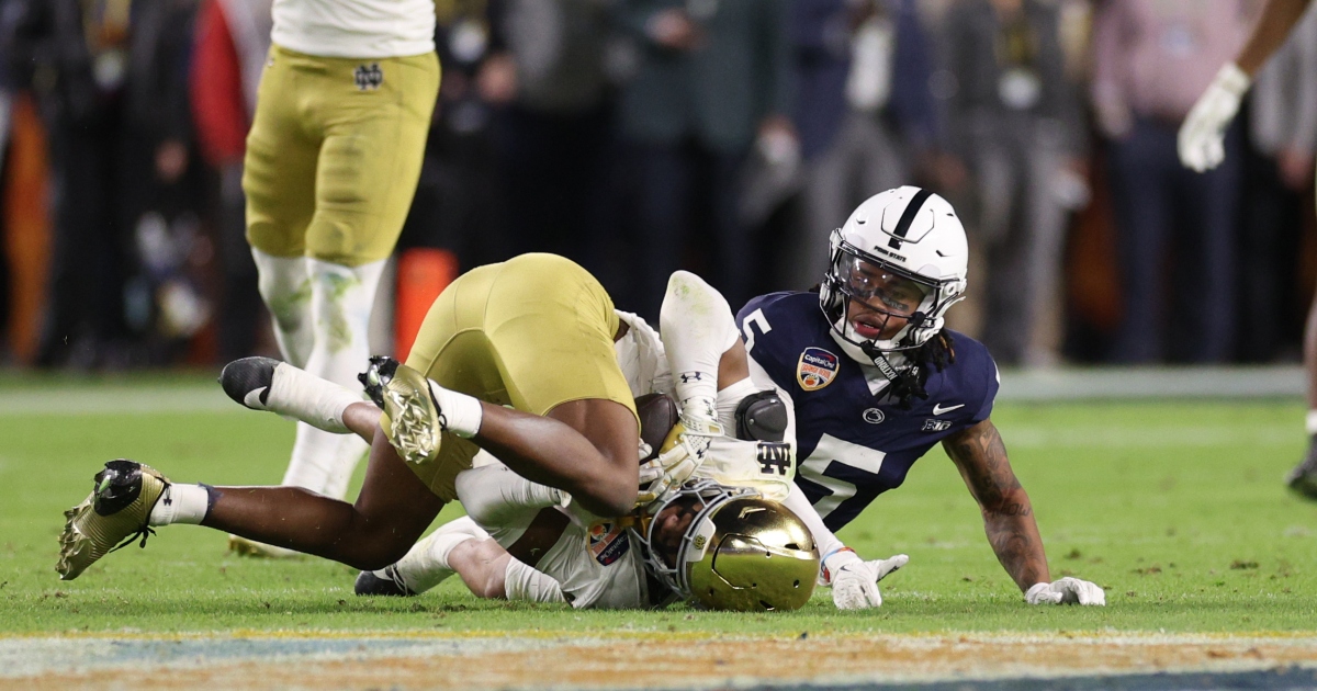 Christian Gray describes his emotions of making late-game interception ...