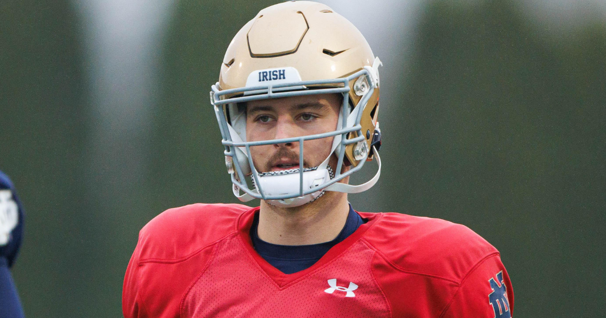 Who is CJ Carr? Five Facts about Notre Dame's New Starting QB - BVM Sports