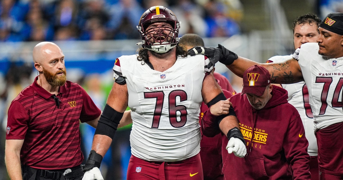 Sam Cosmi injury update: Washington Commanders OL's status revealed for ...