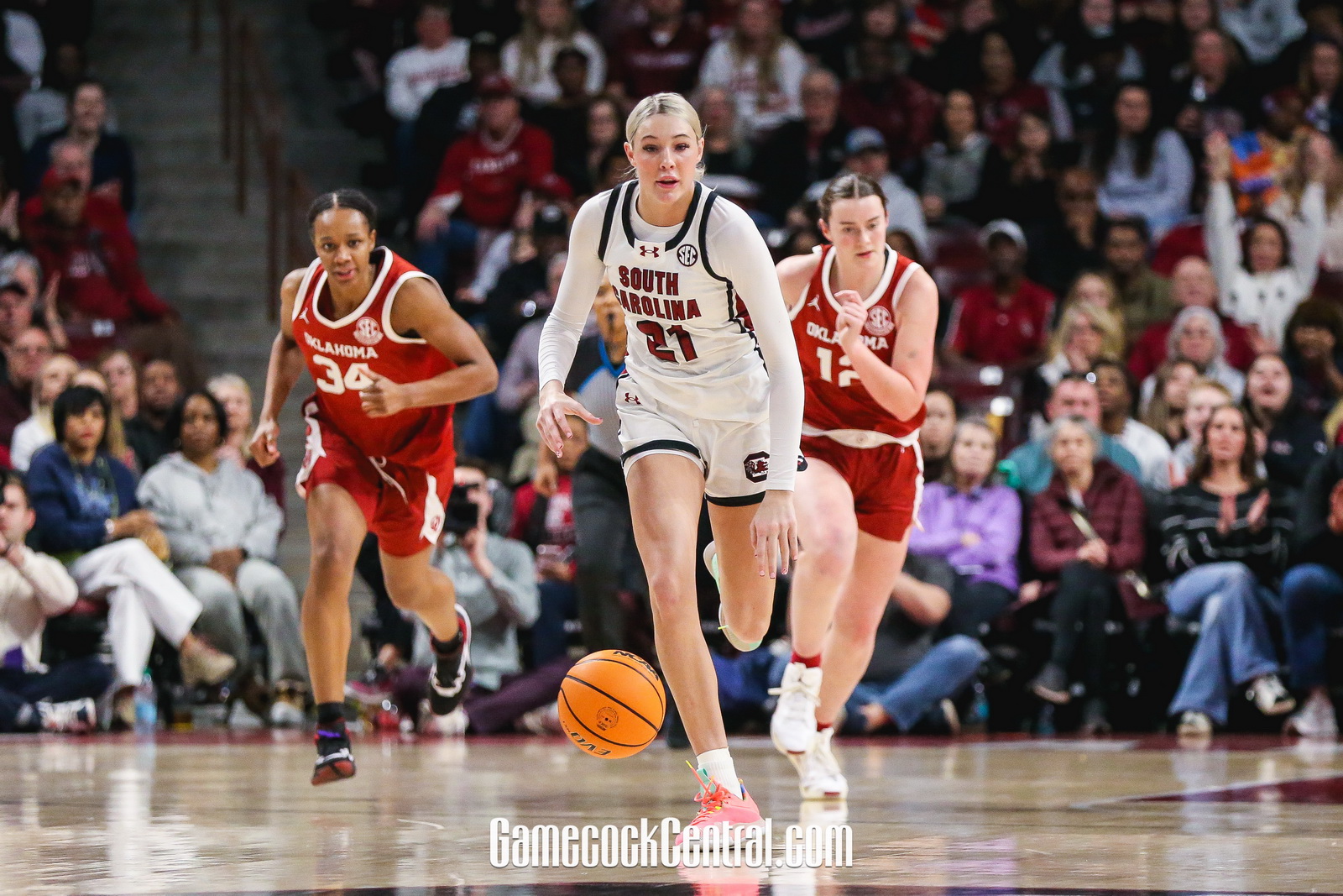 South Carolina women's basketball: Chloe Kitts' triple-double leads the ...