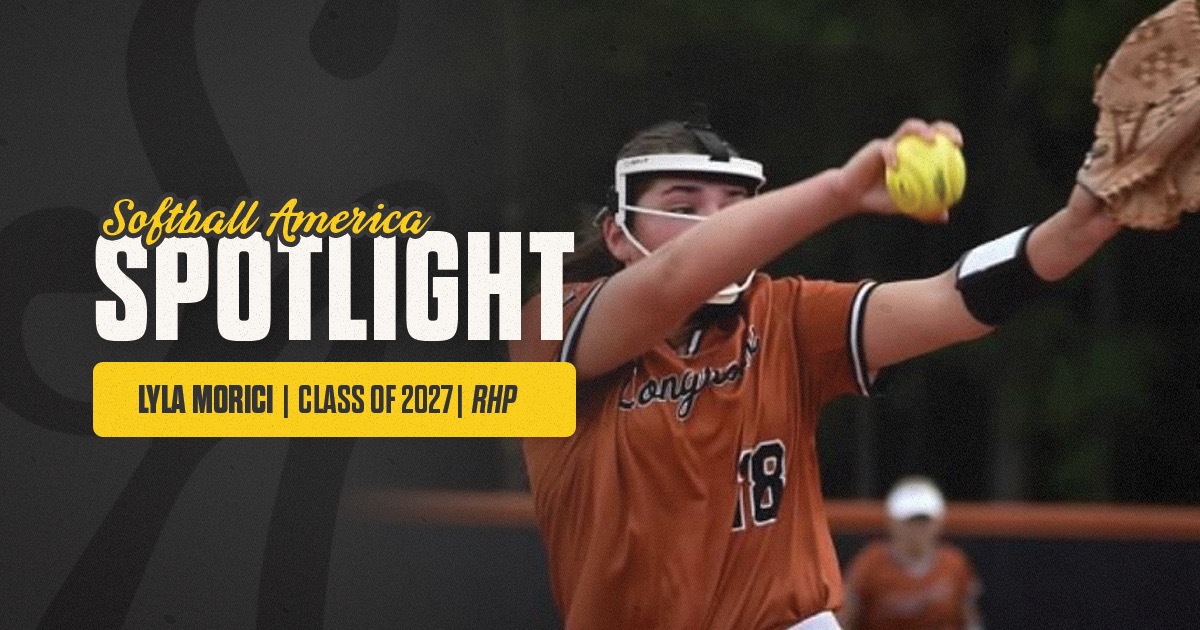The Softball America Spotlight: 2027 Lyla Morici