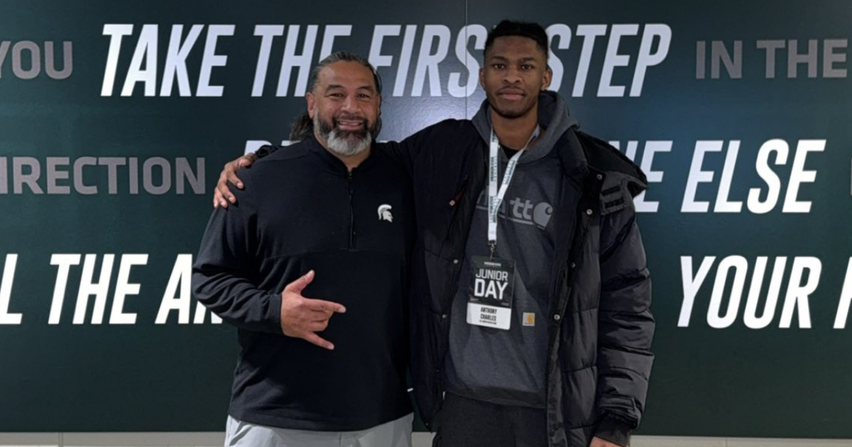 Michigan State offers EDGE Anthony Charles during junior day