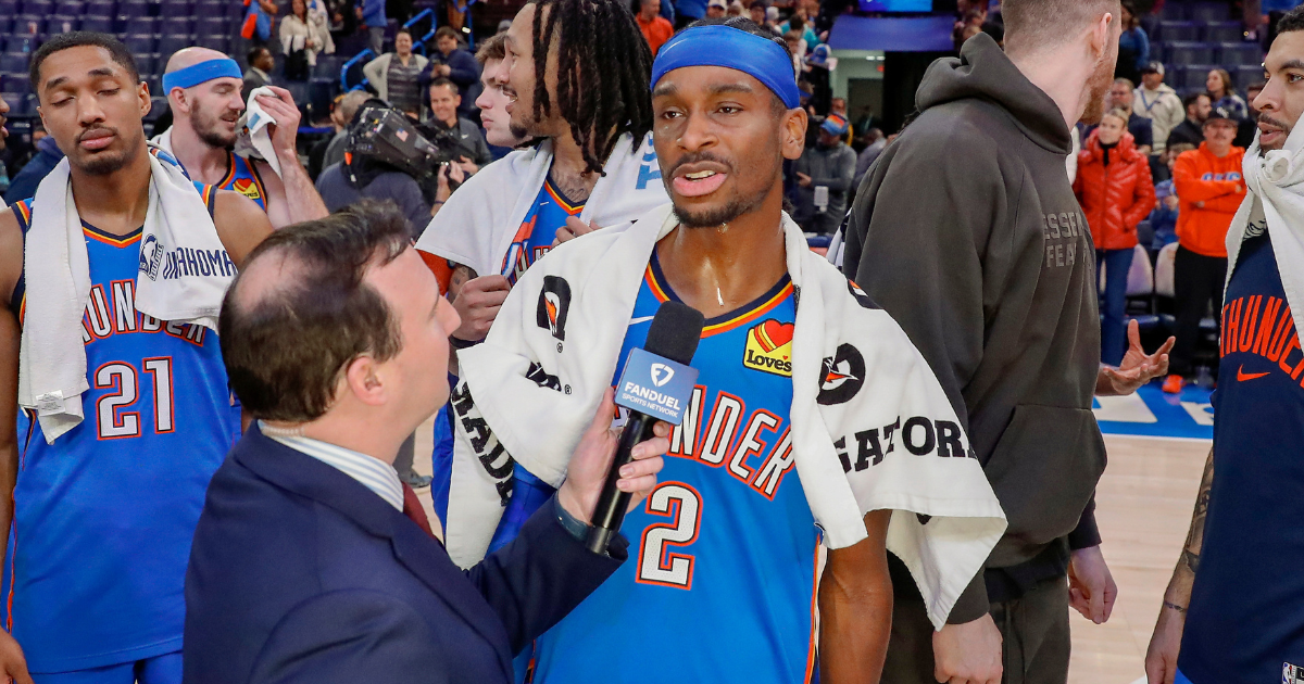 MVP frontrunner Shai Gilgeous-Alexander drops career-high 54 points