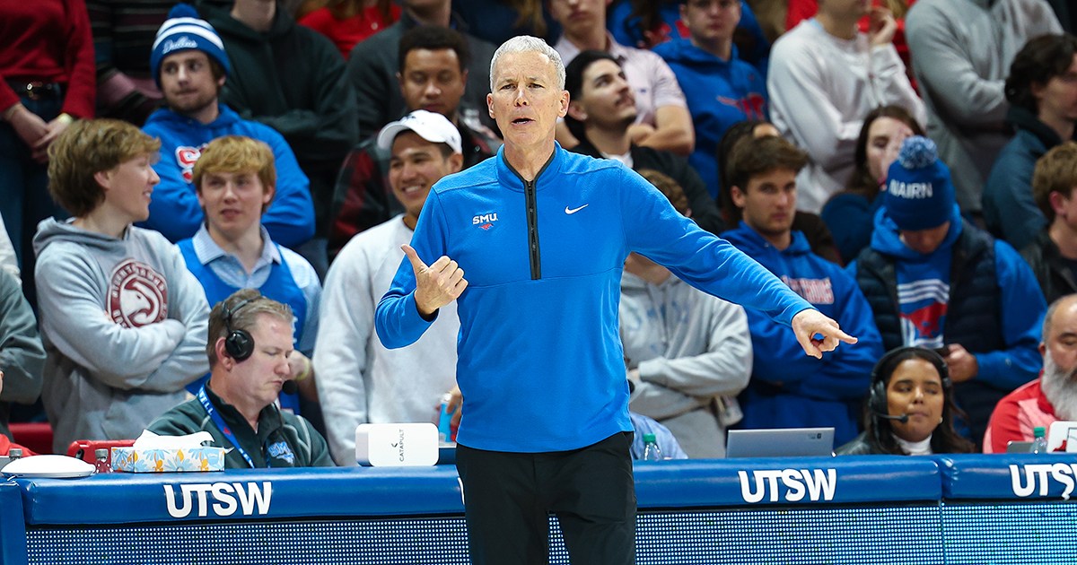 Andy Enfield praises SMU's late-game poise in win over NC State - On3
