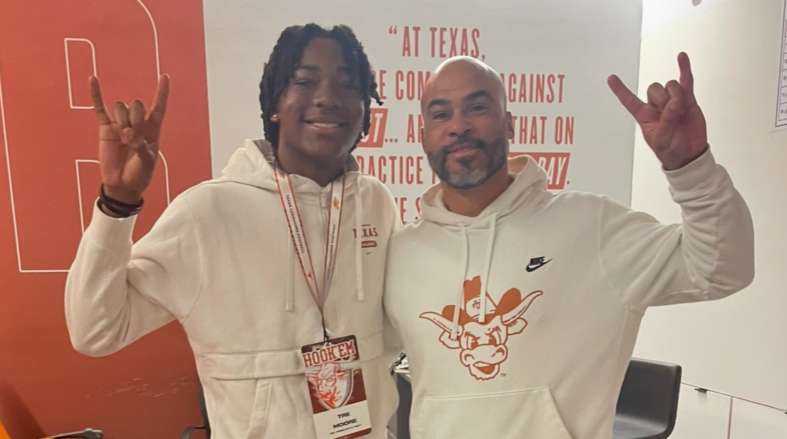 2027 WR Tre Moore left Texas this weekend with an offer: ‘The overall ...