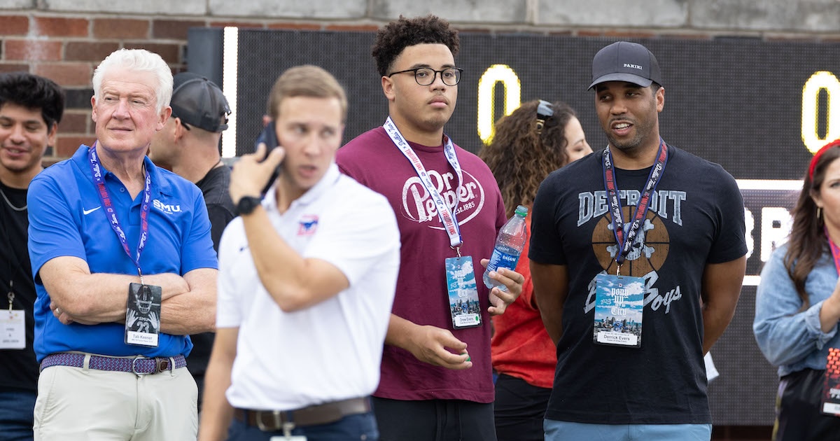 4-star OL Drew Evers 'very comfortable' with SMU as recruiting is set to heat up - On3
