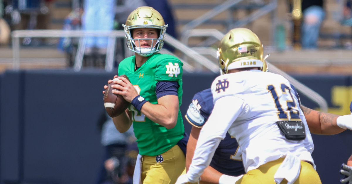 How Marcus Freeman trusted his gut in naming CJ Carr the Notre Dame starter