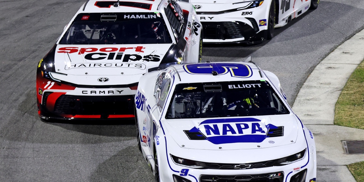 Denny Hamlin reveals what he said to Chase Elliott after Clash win - On3