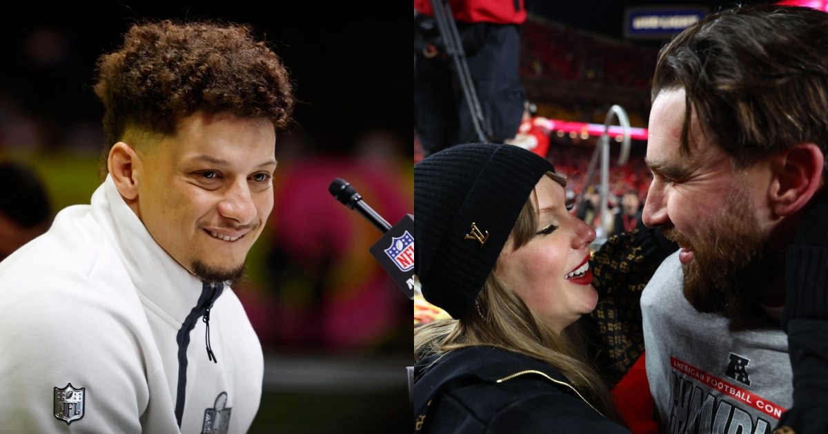 Reporter trolls Patrick Mahomes, Travis Kelce over Taylor Swift, referee controversies - On3