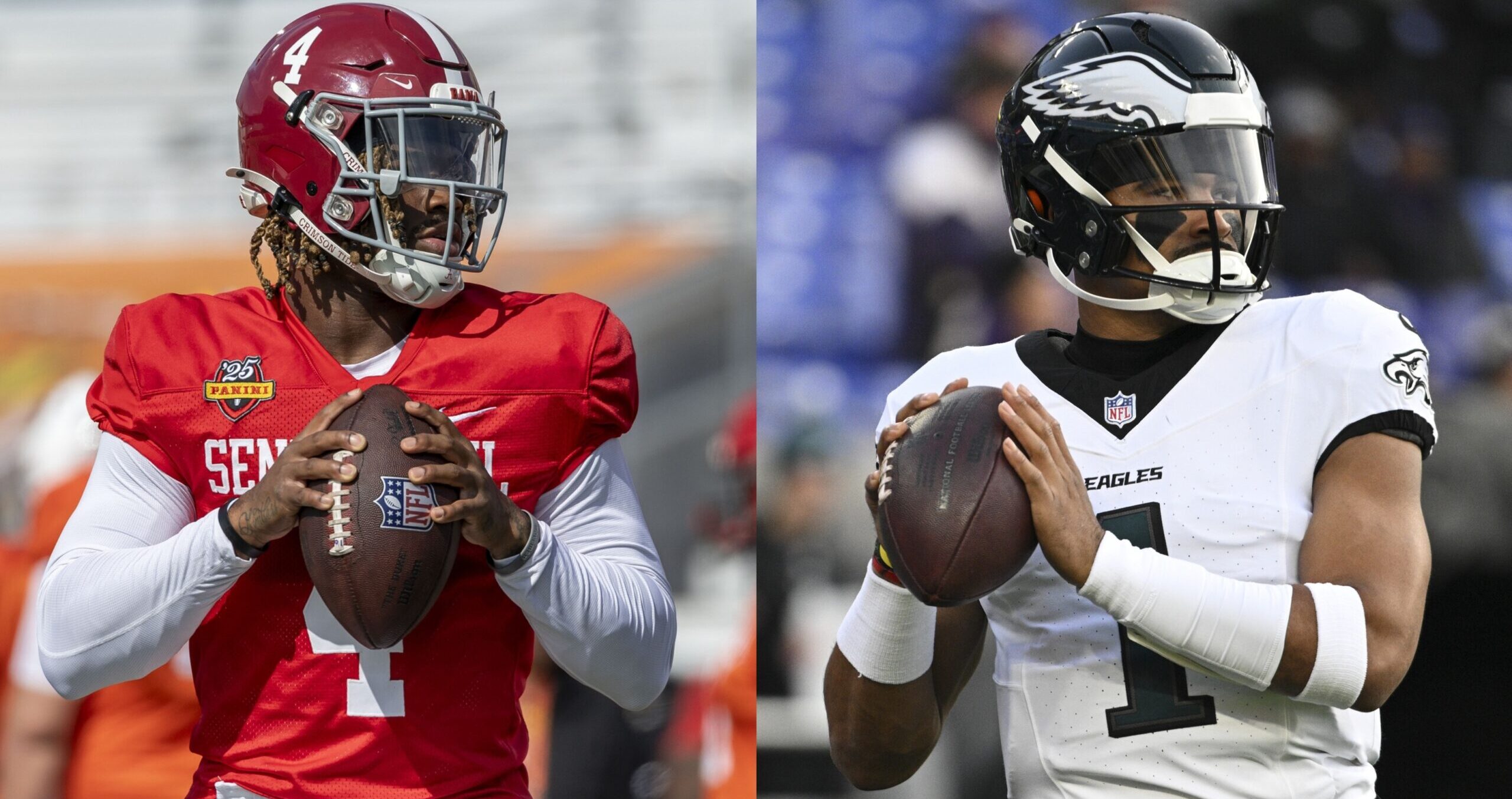 Jalen Milroe addresses Jalen Hurts comparisons, relationship with ...