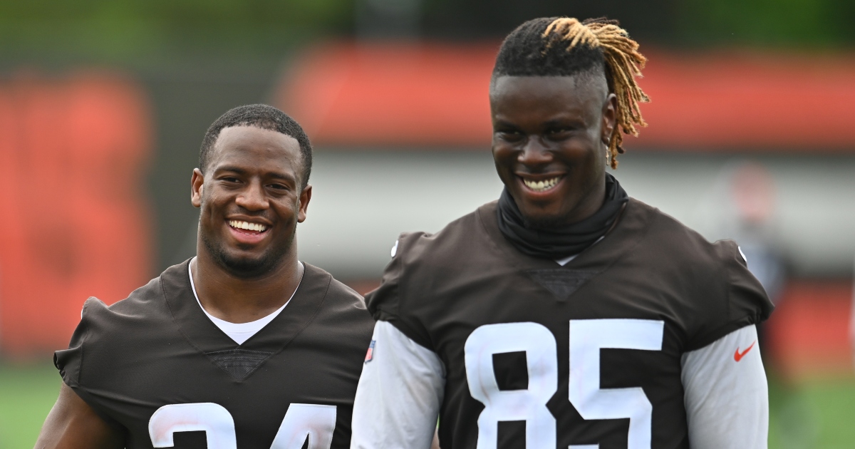 Nick Chubb and David Njoku preview Super Bowl LIX, talk Bounty ...