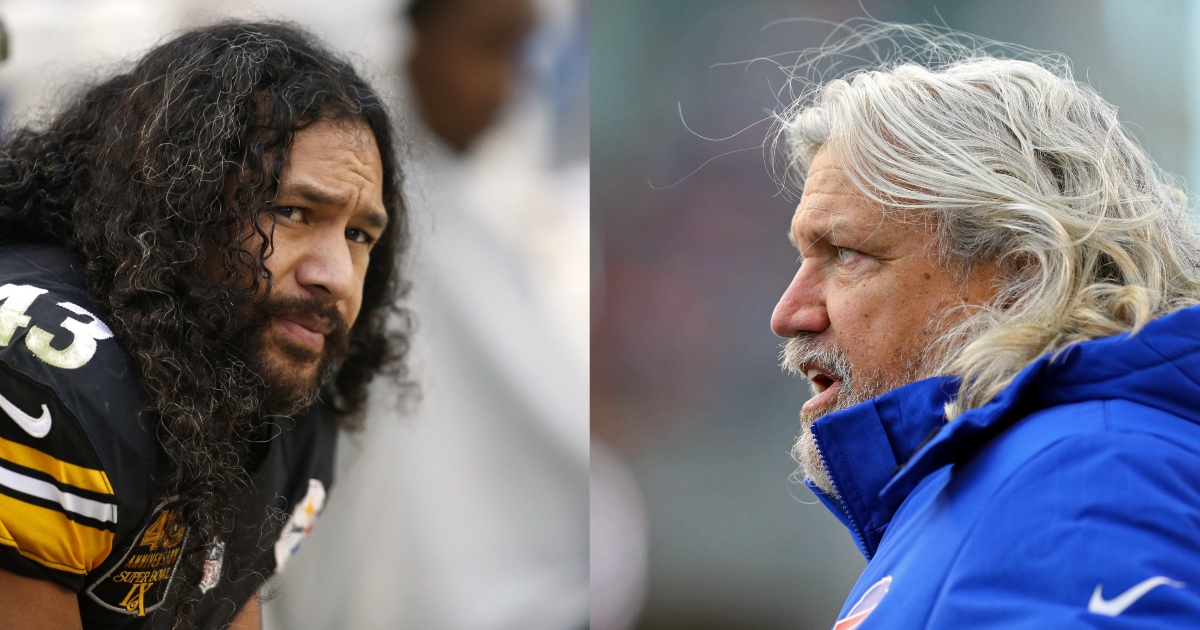 Rob Ryan debates whether his hair matches up with Troy Polamalu - On3