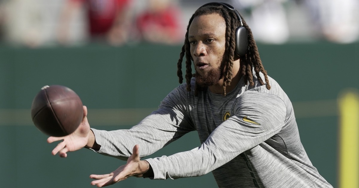 Packers CB Eric Stokes had his high school football jersey number ...