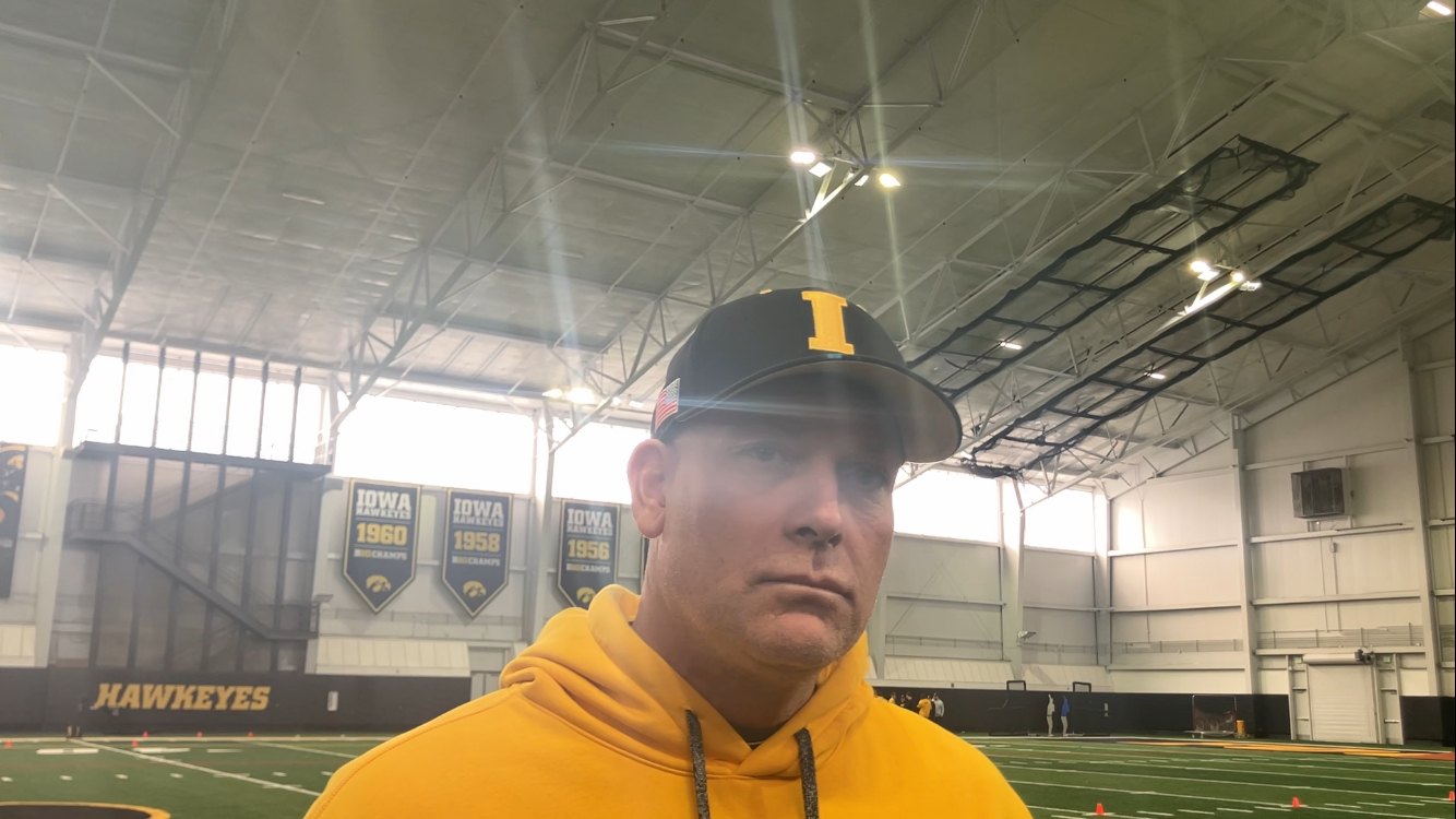 WATCH: Sean Kenny previews the Iowa Baseball pitching staff