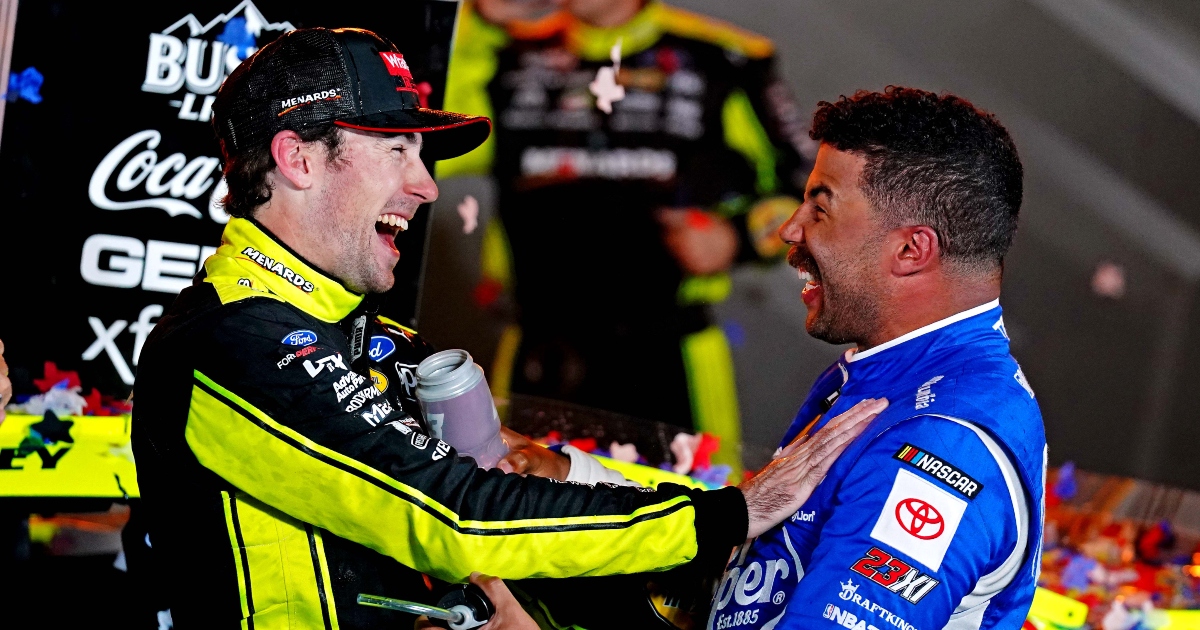 Ryan Blaney shares hilarious warning from Bubba Wallace after winning ...