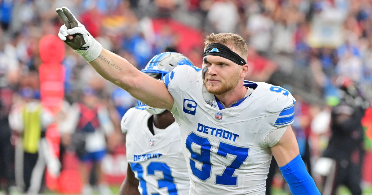 Aidan Hutchinson injury update: Lions DE shares encouraging video amid recovery