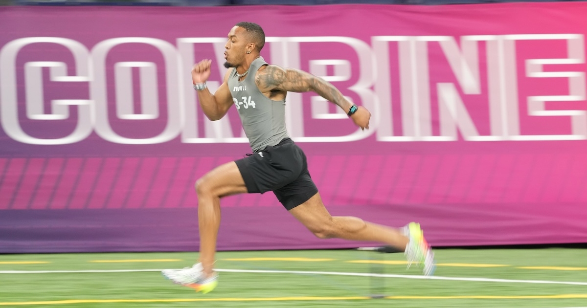 Fastest 40-yard Dash Times in NFL Combine History: Top 10 overall - On3