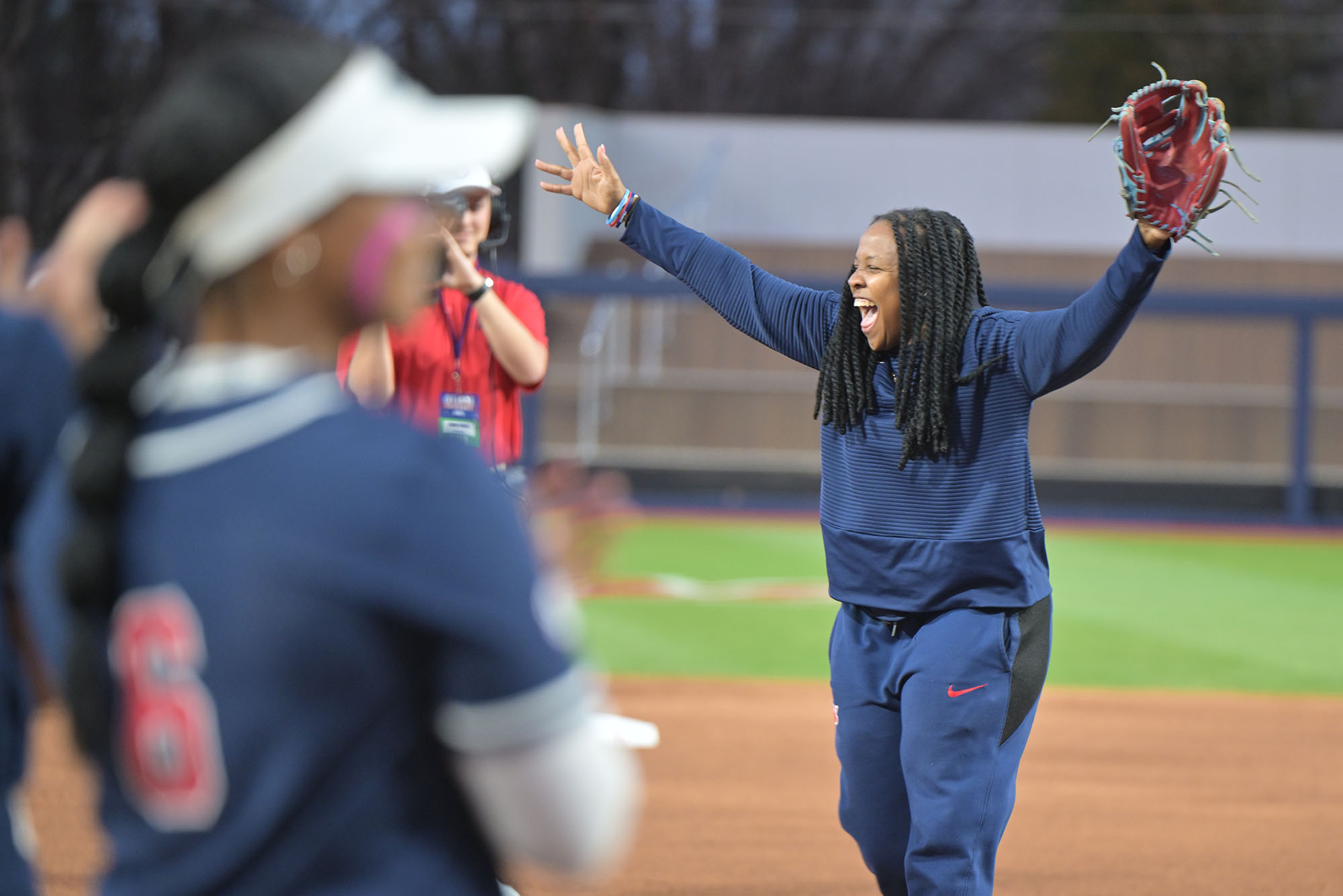 Ole Miss softball opens new stadium with win over McNeese State