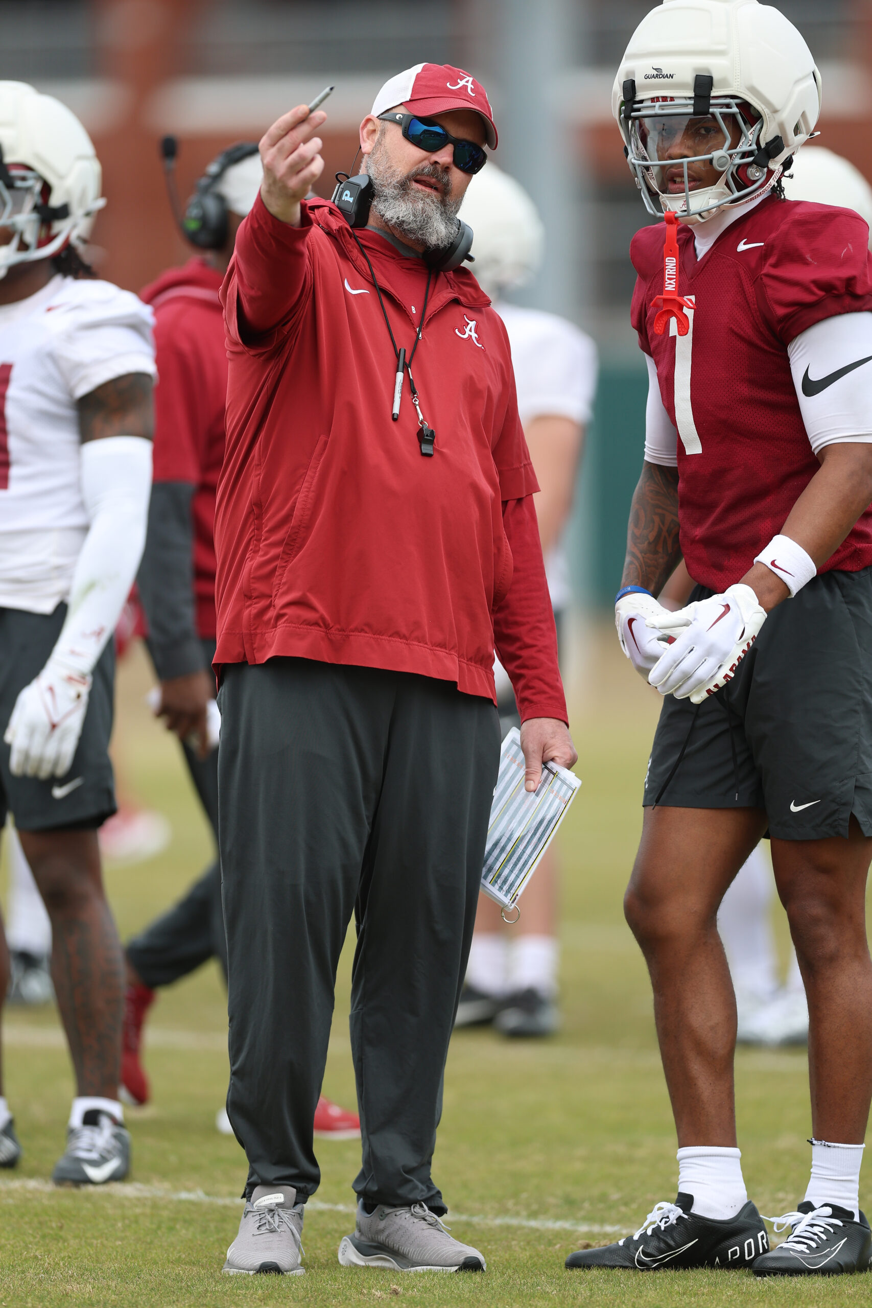Alabama Football: Photos, video from first spring practice of 2025