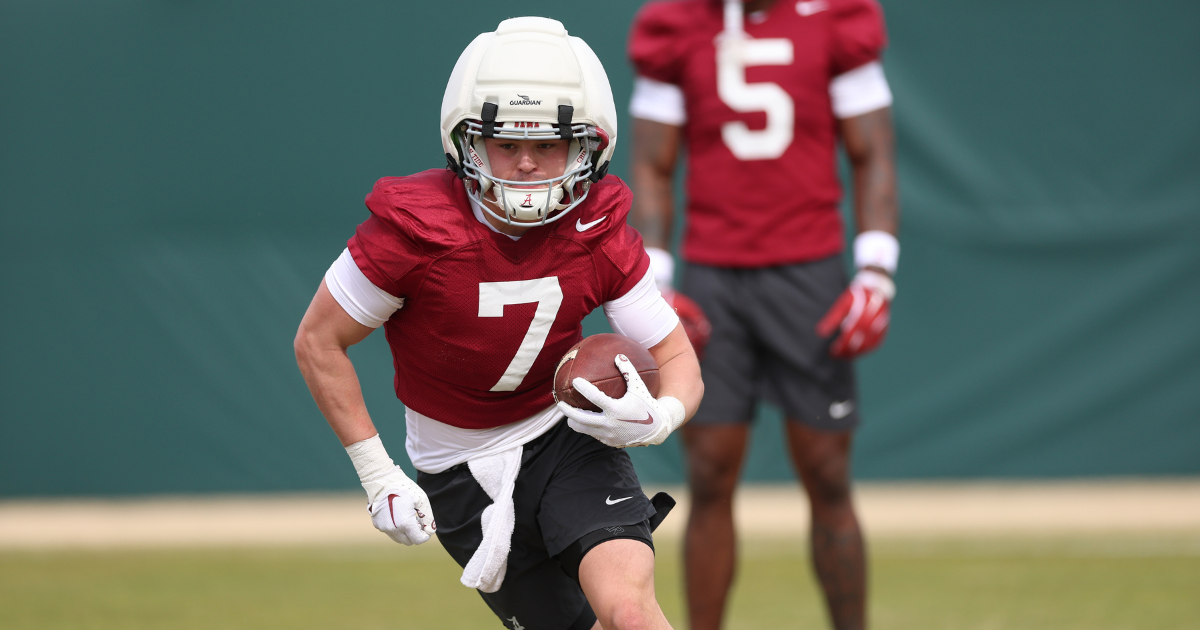 Alabama Football: Photos, video from first spring practice of 2025