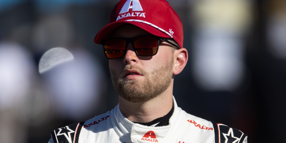 William Byron reacts to Denny Hamlin pit road disaster at Richmond: 'They really f***ed him up ...