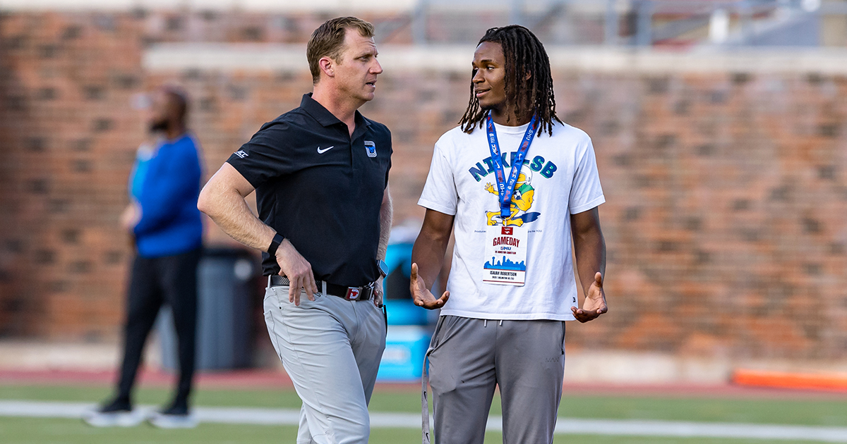 SMU WR Isaiah Robertson a do-it-all addition for Mustangs - On3