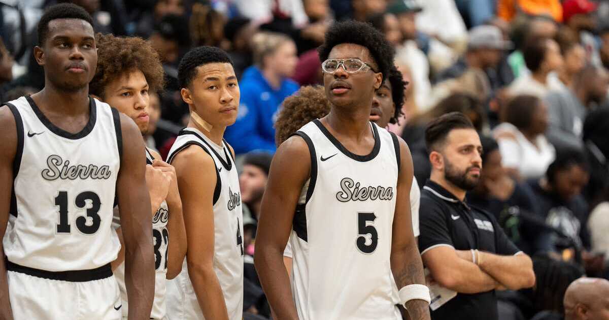 Bryce James converts five first-half three-pointers in Sierra Canyon's ...