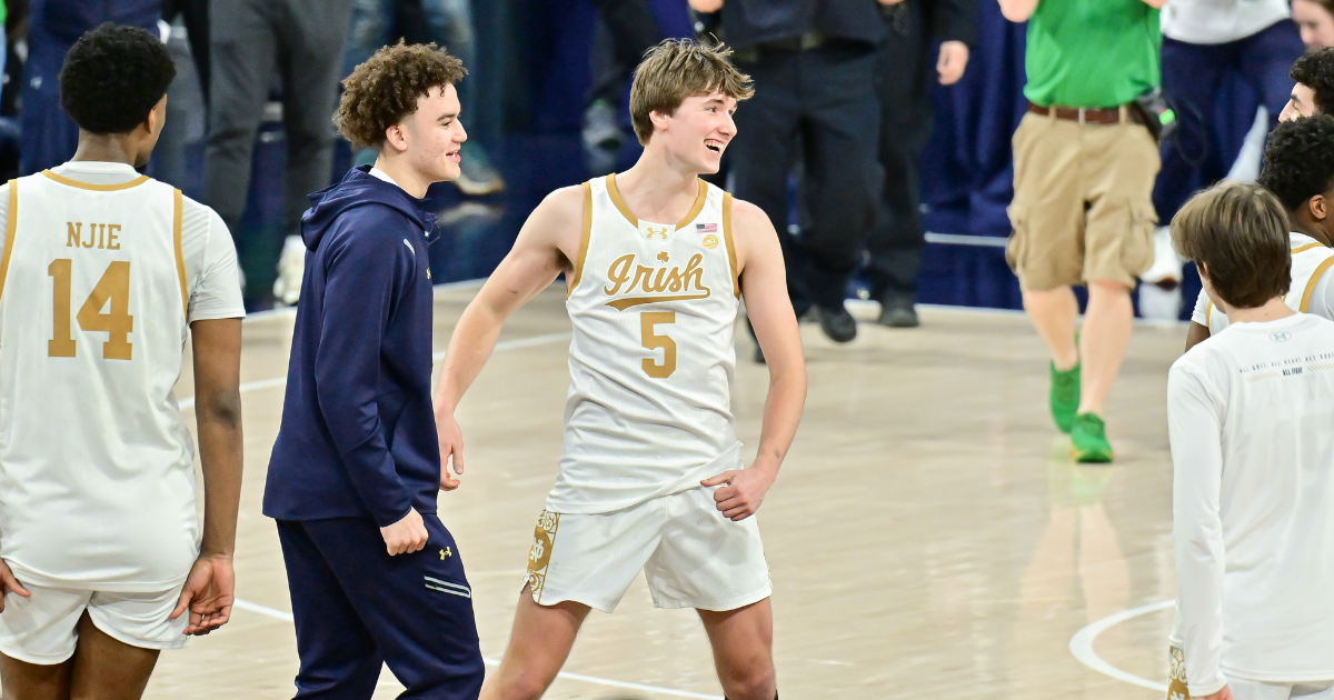 Cole Certa’s last-minute three lifts Notre Dame over Stanford