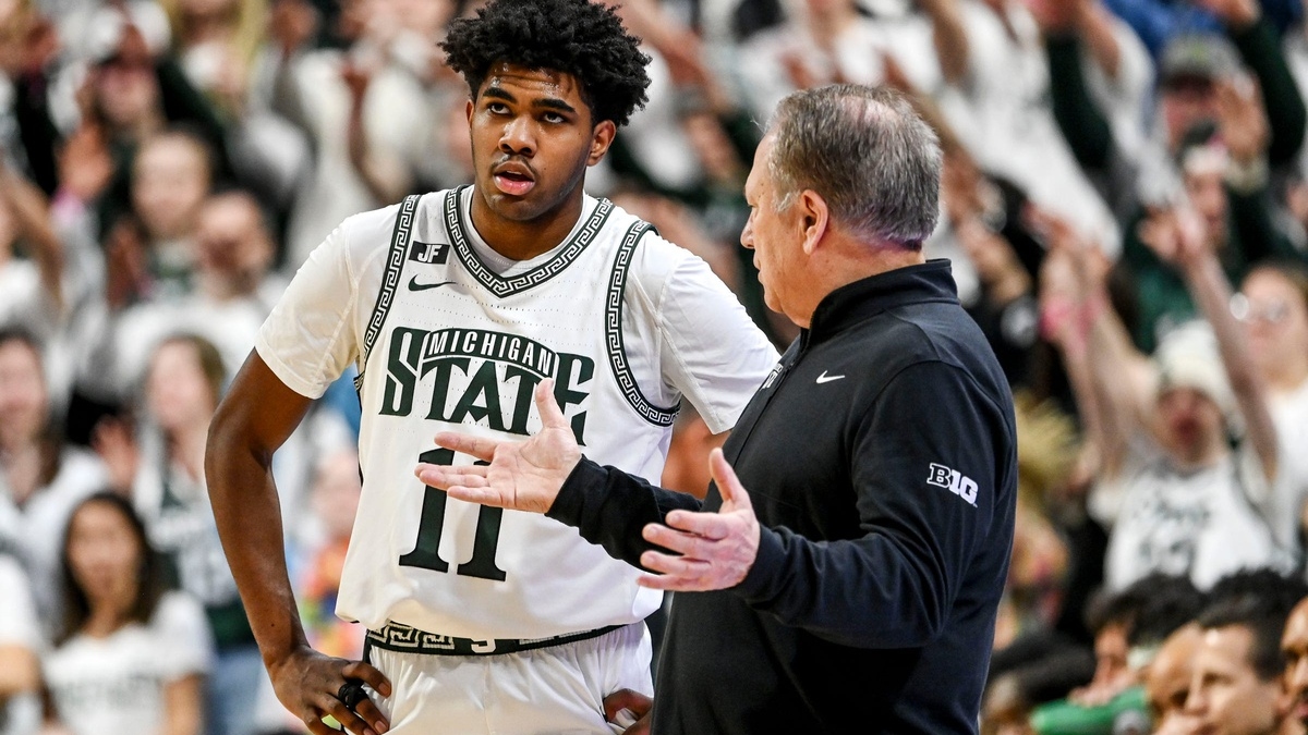 Tom Izzo says Michigan State guard Jase Richardson worthy of the Big ...