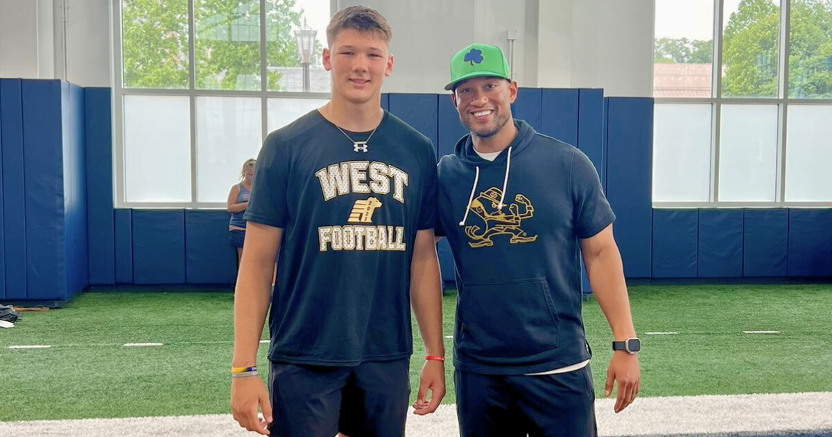 Four-star TE recruit Matt Ludwig breaks down Notre Dame offer