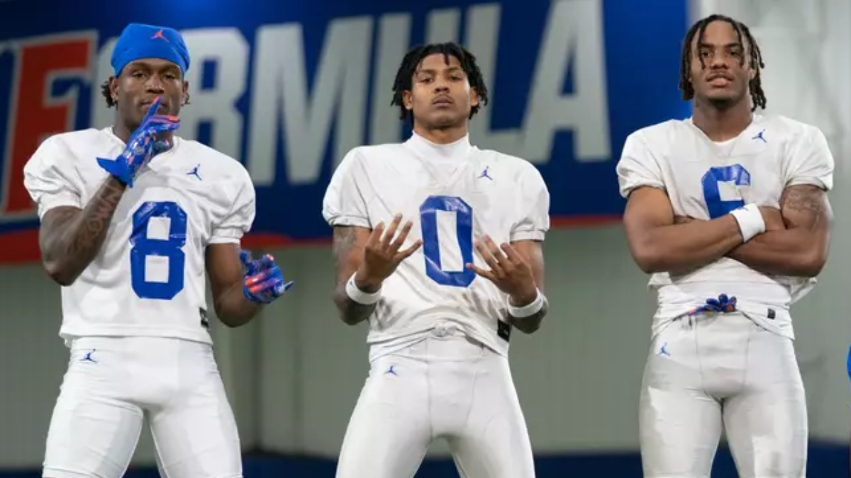 Florida Gators' WR class already turning heads in spring camp