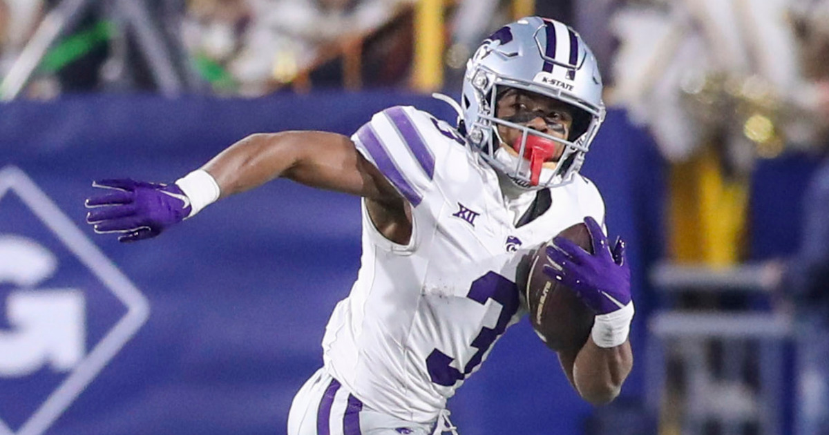 Dylan Edwards injury update: Kansas State RB heads to locker room with ...