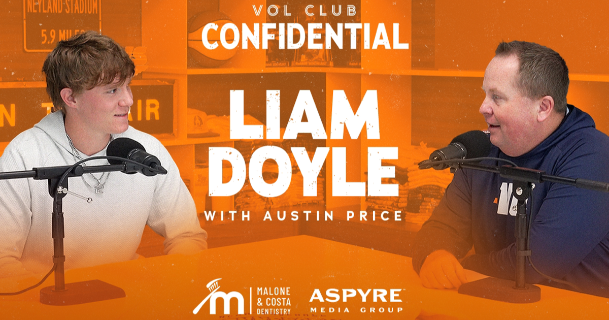 Liam Doyle joins Vol Club Confidential