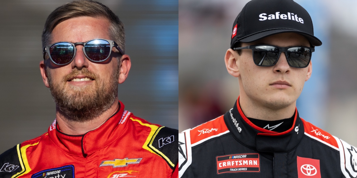 Denny Hamlin reacts to 'dominance' of Justin Allgaier, Corey Heim - On3