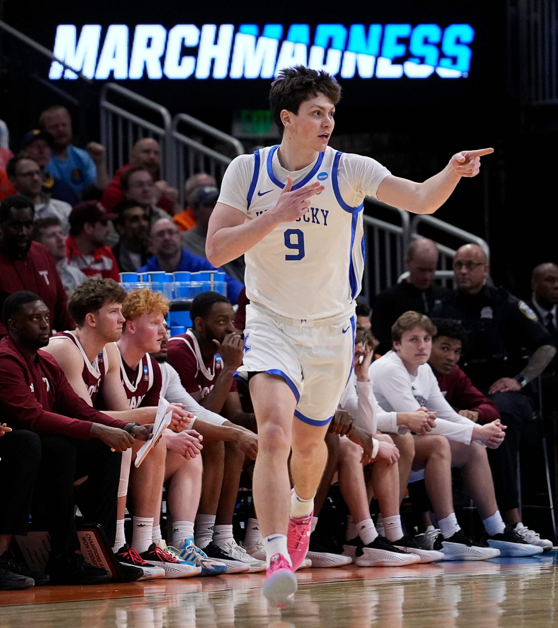 Trent Noah sparked the "kill shot" run that eased UK's first-half ...