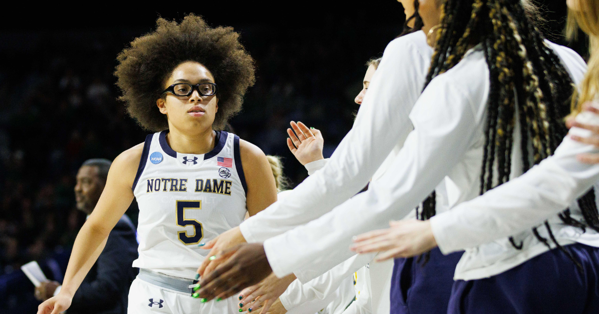 How Notre Dame guard Olivia Miles said 'eff it' and gutted out ankle injury vs. UM