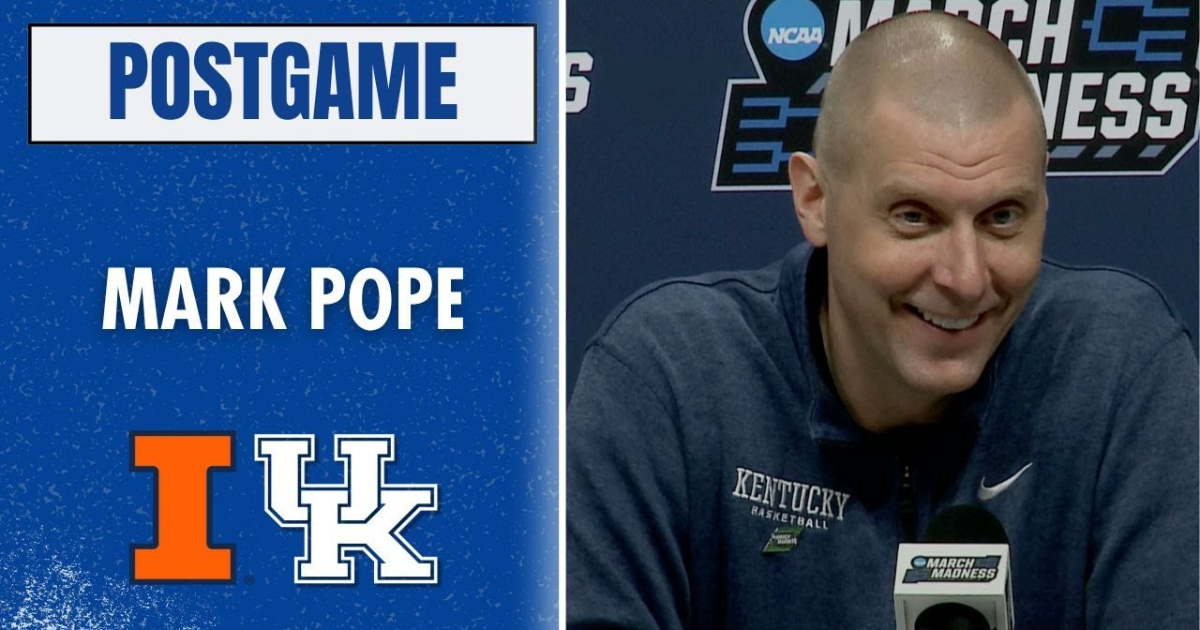 WATCH: Kentucky's press conference after the win over Illinois