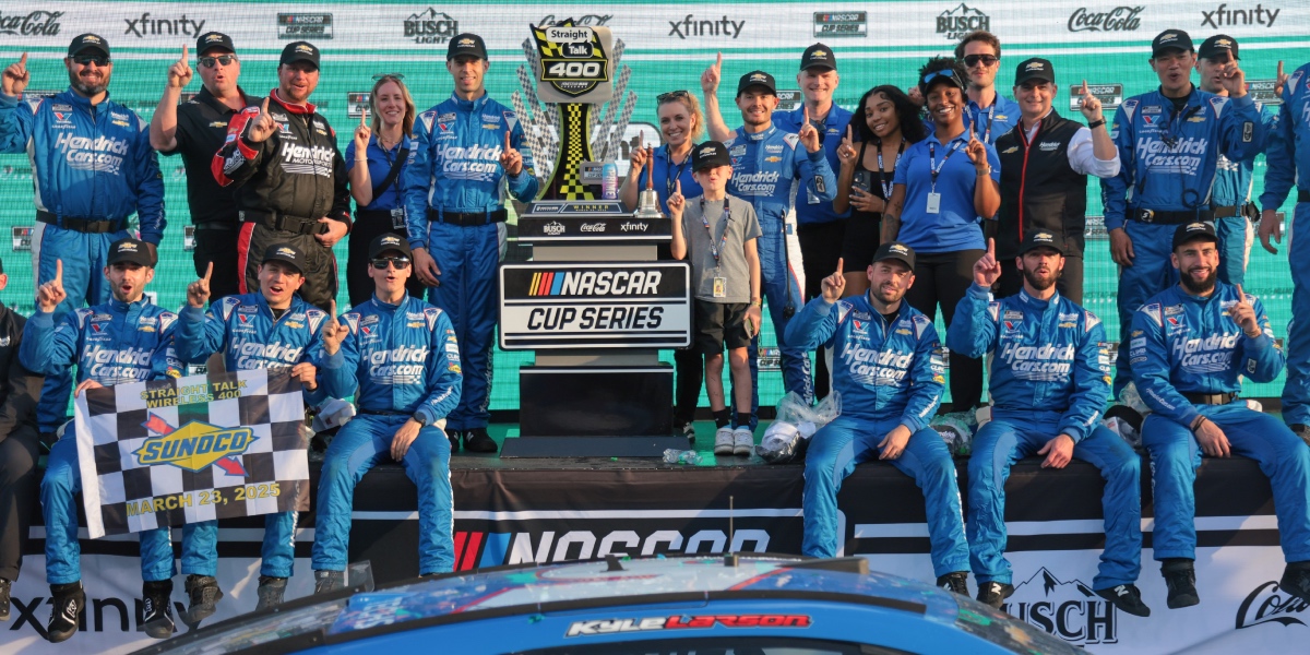 NASCAR Power Rankings: Kyle Larson flexes at Homestead-Miami