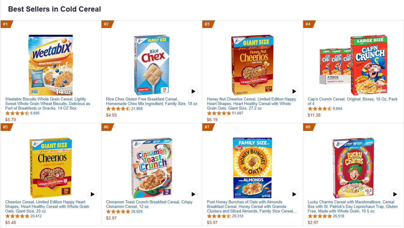 Kentucky fans made Weetabix the No. 1 selling cereal on Amazon for Amari Williams