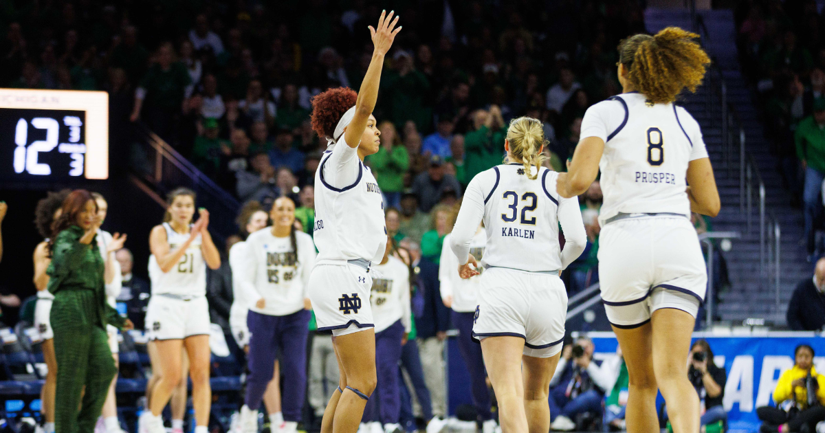 Where Notre Dame women's basketball ranks in ESPN Sweet 16 teams hierarchy