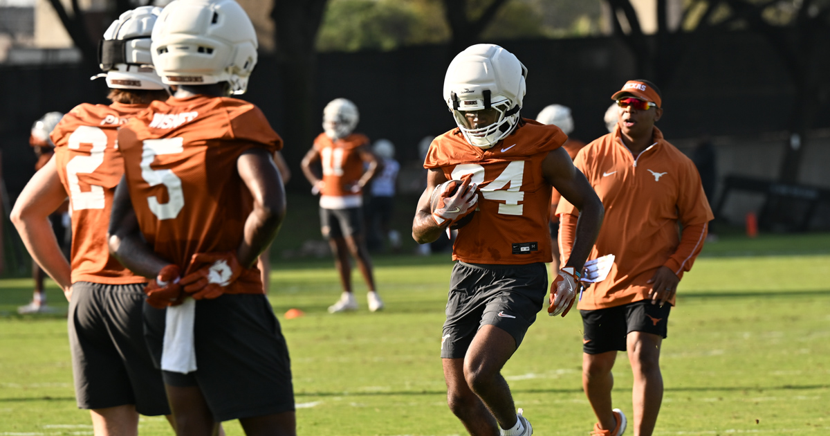 Photo Gallery: Texas football takes the field for the first day of ...