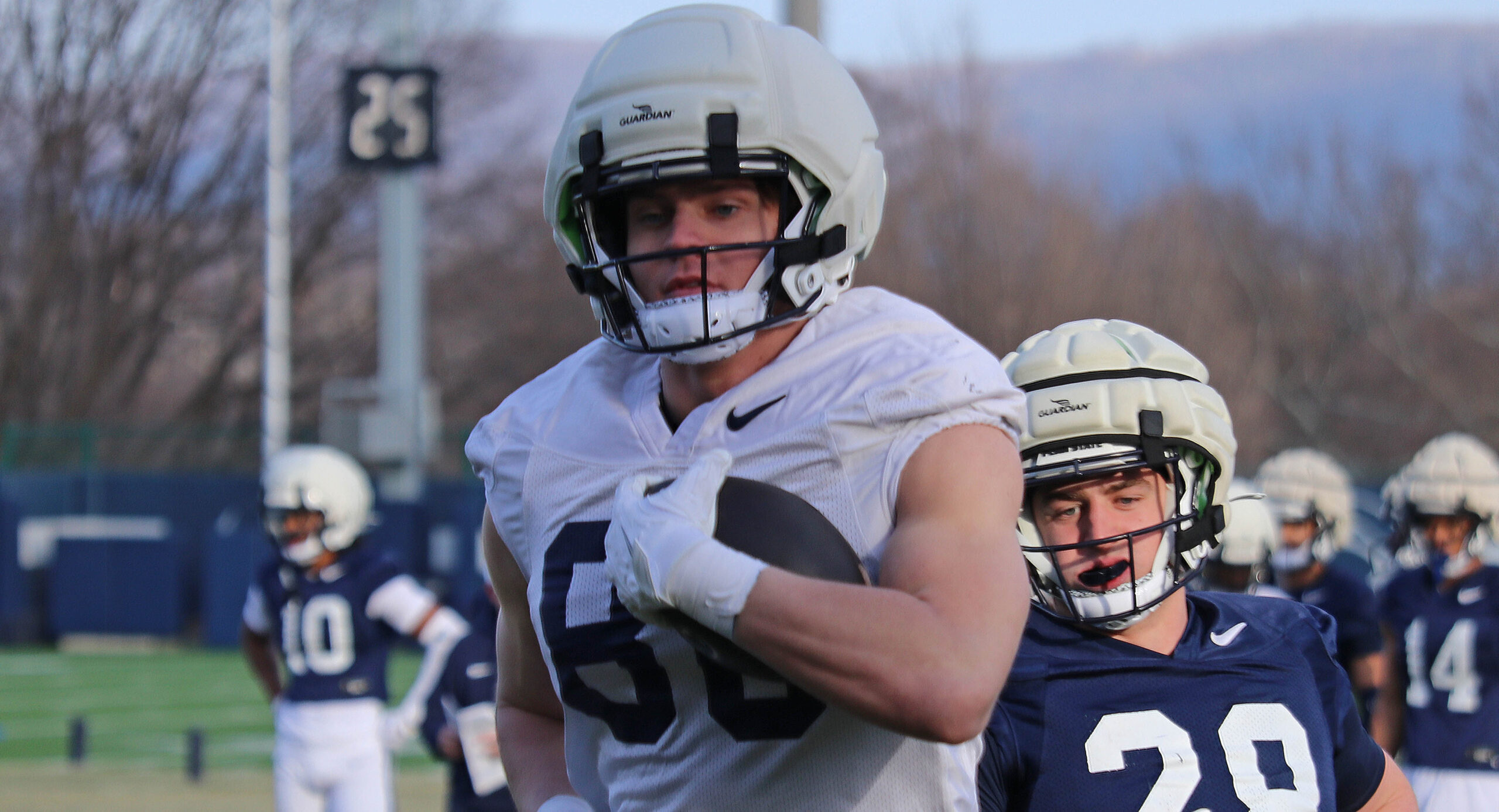 Penn State tight end and former five-star Andrew Olesh will enter the ...