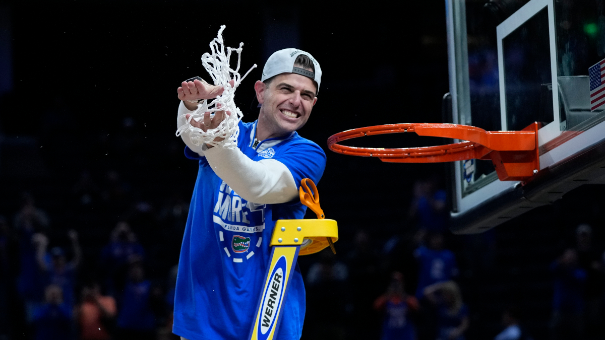 Florida Gators hoist West Regional championship, cut down nets